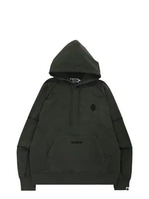 A BATHING APE 1st Camo Washed Relaxed Fit Pullover Hoodie - Black
