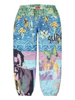 Supreme Miles Davis Skate Pant - Blue