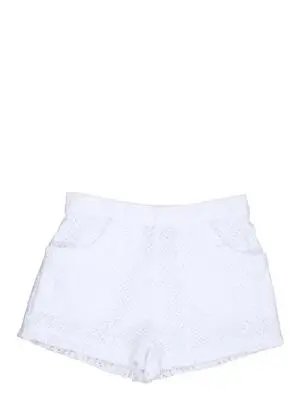 Busy Bees Phoebe Pocket Shorts - White Eyelet