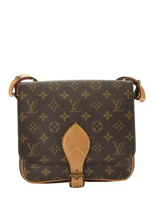 LOUIS VUITTON Monogram Canvas Cartouchiere - Brown