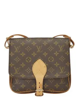 LOUIS VUITTON Monogram Canvas Cartouchiere - Brown