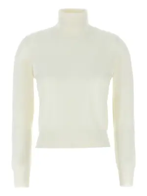 ANTONINO VALENTI Enriette Turtleneck Sweater - White