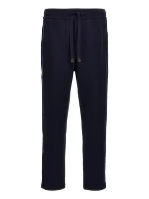 Brioni Cotton Joggers - Blue
