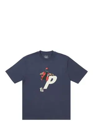 PALACE Transparency T-shirt 'navy - Blue
