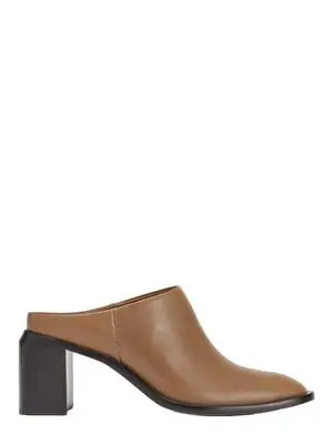 Everlane Outlaw Mule - Saddle Brown