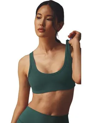 Alo Yoga Soft Center Stage Bra Winter Ivy
