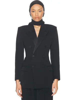 Saint Laurent Tailored Blazer - Noir