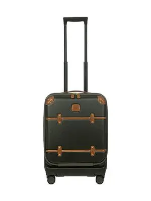 Bric'S Bellagio 21-inch Pocket Spinner Suitcase - Olive