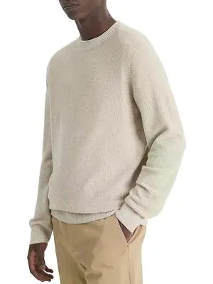 Vince Geo Jacquard Sweater - British Khaki