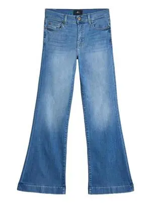 7 For All Mankind Tailorless Dojo In Marsh - Denim