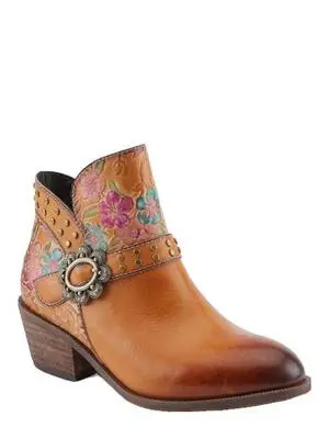 SPRING STEP SHOES L'Artiste By Spring Step Daintylady Bootie Camel Multi