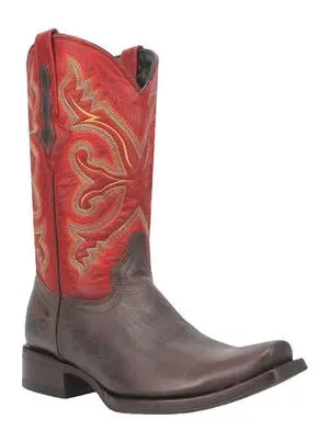 DINGO True Grit Cowboy Boot - Brown