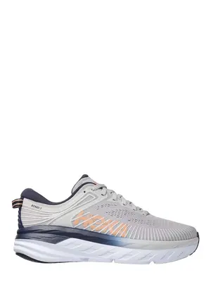 Hoka One One Bondi 7 Sneakers - Lunar Rock/black Iris