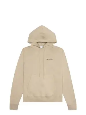Off-White Caravaggio Crowning Over Hoodie - Cream