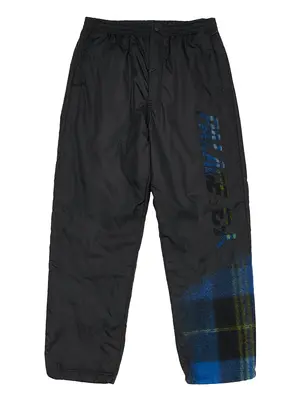 Y3 X Palace Needle Punch Nylon Wool Pants - Black