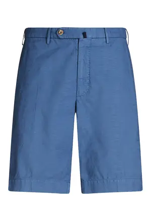 SLOWEAR Incotex Cotton Chino Shorts - Blue
