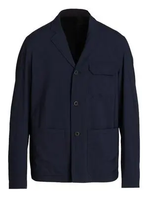 SLOWEAR Wool-blend Blazer - Navy