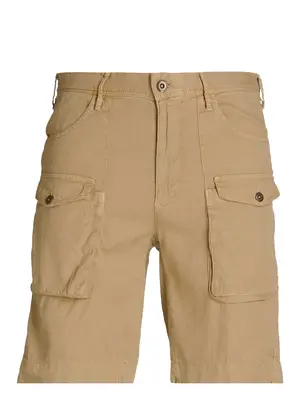 SLOWEAR Incotex Linen-blend Cargo Shorts - Sand
