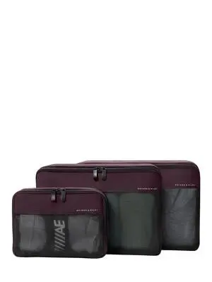 Briggs & Riley Carry-on Compression Packing Cube Set - Plum
