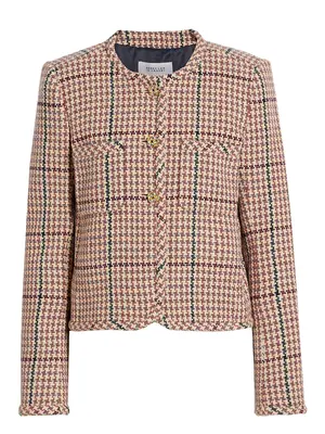 Derek Lam 10 Crosby Emilia Cotton-blend Tweed Jacket - Beige