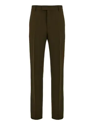 FERRAGAMO Tailored Trousers - Green