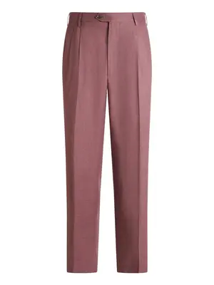 Etro Pleated Trousers - Pink