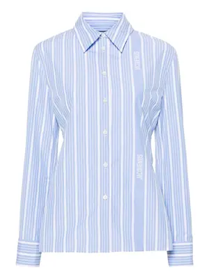 Jacquemus La Chemise De Costume Shirt - Blue