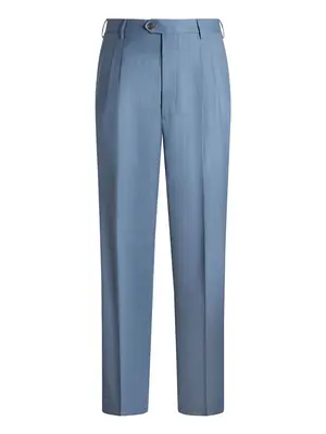 Etro Pleated Trousers - Blue