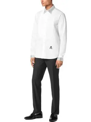 PHILIPP PLEIN Black Tie Shirt