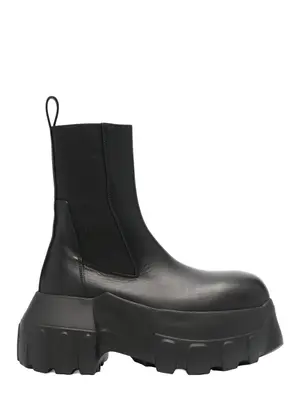Rick Owens Beatle Mega Tractor Boots - Black
