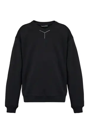 Y/project Logo-plaque Jumper - Black