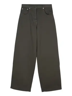 N°21 Wide-leg Trousers - Green