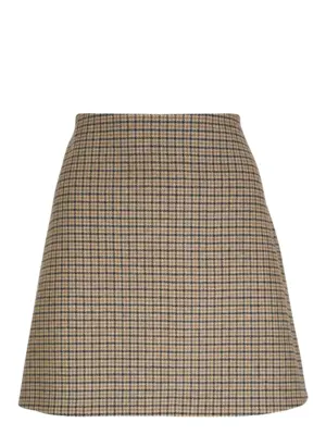 MONCLER Moncler Check Mini Skirt