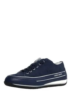 CANDICE COOPER Janis Striped Sneakers - Navy Blue
