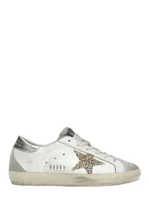 GOLDEN GOOSE Superstar Sneakers - White/ice Grey/gold