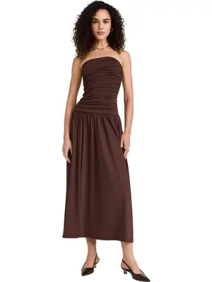 NIA Santal Midi Dress - Nutshell