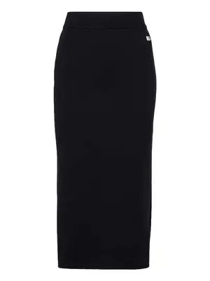Dolce & Gabbana Dg Midi Skirt - Black