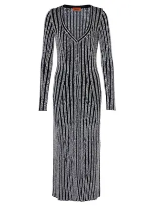 MISSONI Missoni Lamé Midi Dress