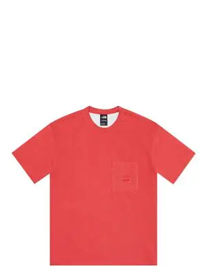 Supreme X The North Face Pigment Printed Pocket Tee - Red