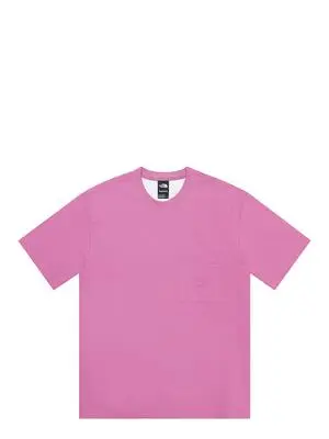 Supreme X The North Face Pigment Printed Pocket Tee - Pink