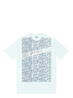 Supreme Respected Tee 'pale - Blue