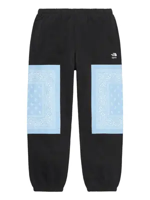 Supreme X The North Face Bandana Sweatpant - Black