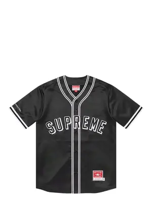Supreme X Mitchell & Ness Quilted Sports Jacket - Black