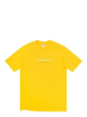 Supreme Five Boroughs Tee - Yellow