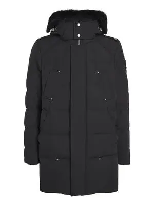 Moose Knuckles Down-padded Cloud Parka Coat - Black
