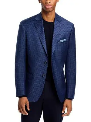 Bloomingdale'S District Check Sport Coat - Navy/ Blue