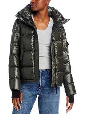 Aqua Aqua Exclusive Puffer Jacket Military