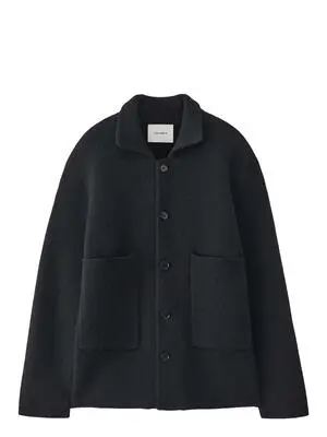LISA YANG Louis Cardigan Jacket - Black