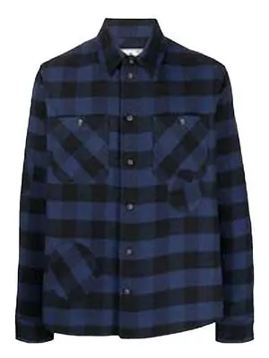 Off-White Special Flannel Shirt - Blue/black