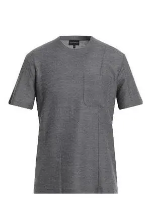 Emporio Armani Open-knit Sweater - Grey